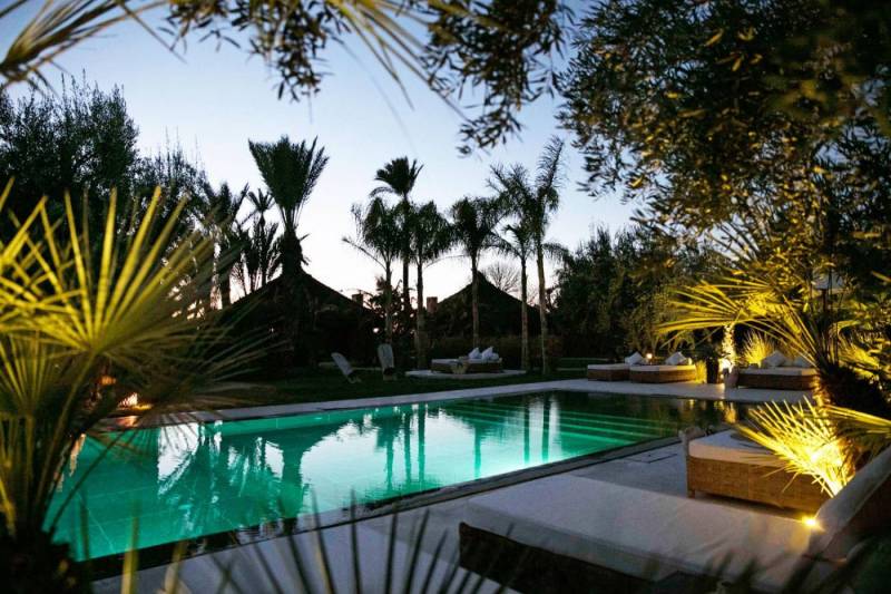 Where to cool off in Marrakech Restaurant Le Foundouk